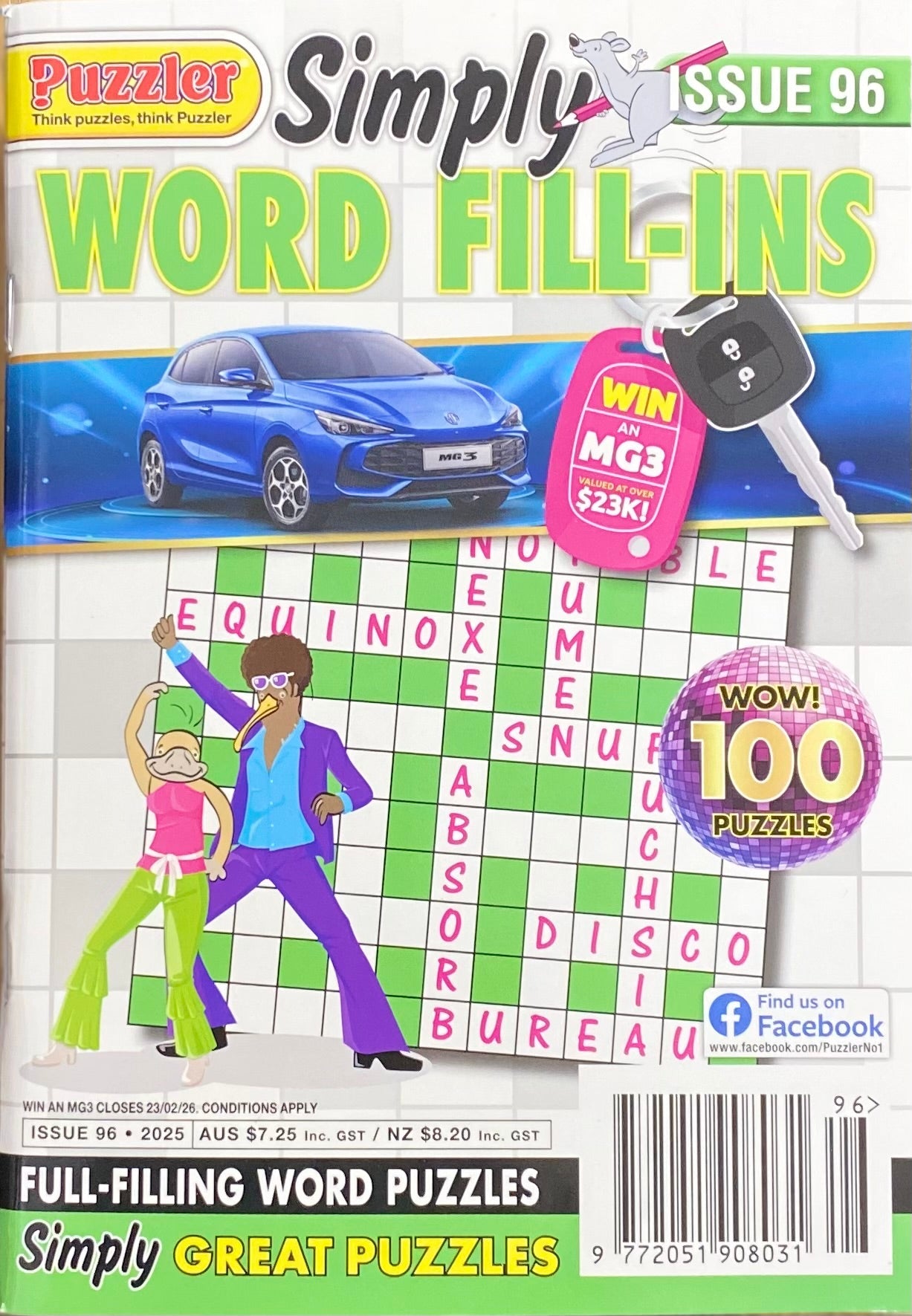 Fill-Ins Puzzles – City Books & Lotto